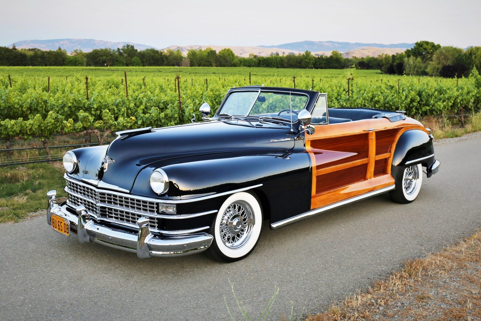 1948 HEMI-POWERED CHRYSLER TOWN & COUNTRY "WOODY" CONVERTIBLE (SOLD ...